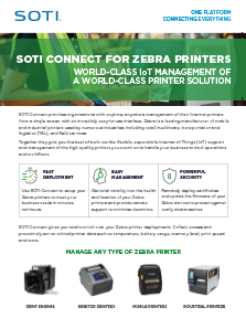 Advanced Zebra Device Management Solutions | SOTI ONE Platform
